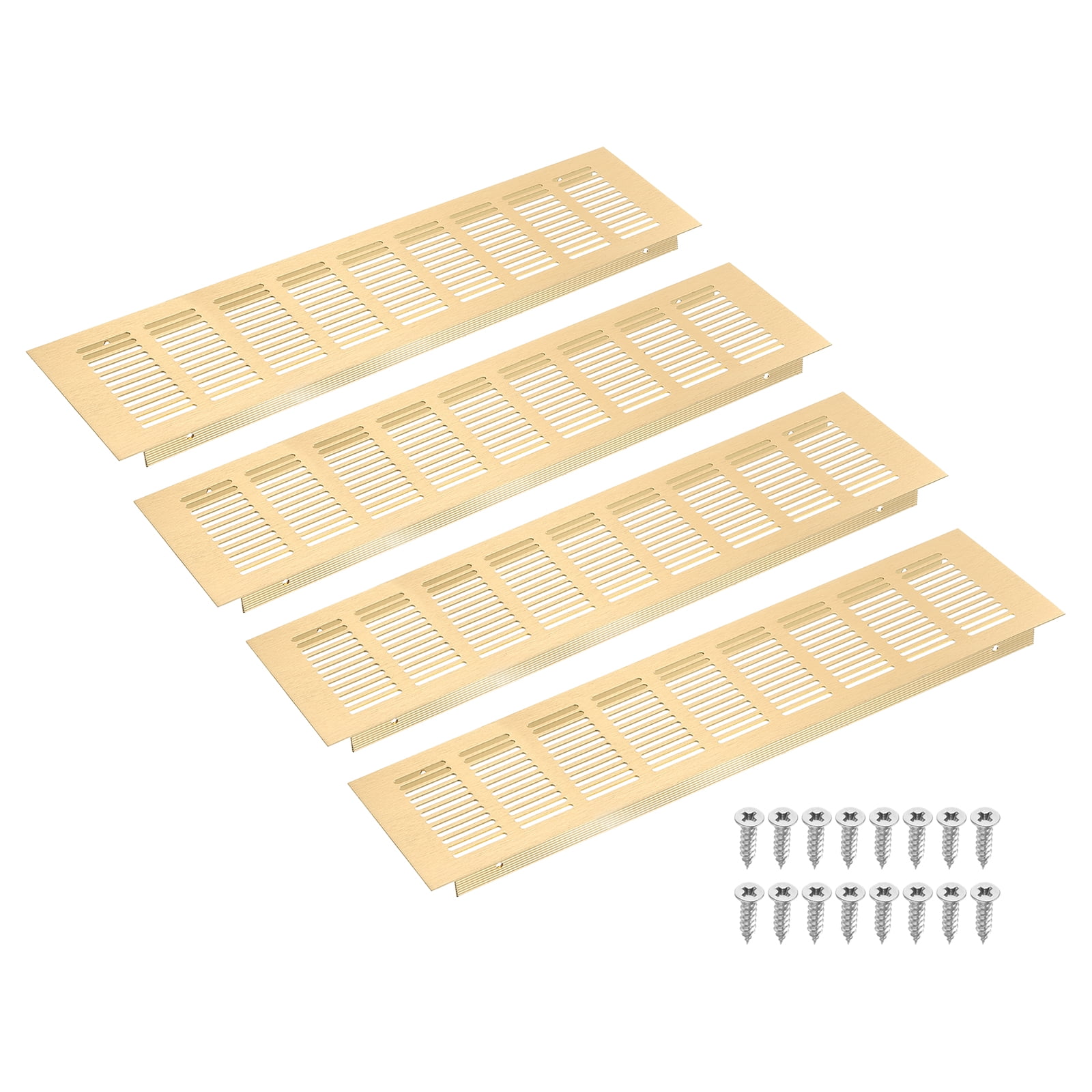 Air Vents Cover, 4Pcs 400 x 100mm - Aluminum Alloy Mesh Air Return Vent ...