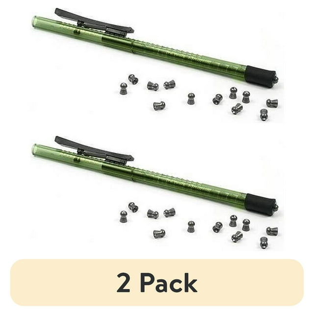 (2 pack) Air Venturi Pellet Pen, 0.22 Cal, Holds 15, Green for Air ...