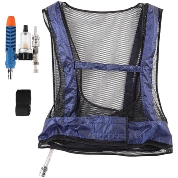 Air Vest Cooling Waistcoat, Welding Steel Cooling Air Jacket Vest Cool ...