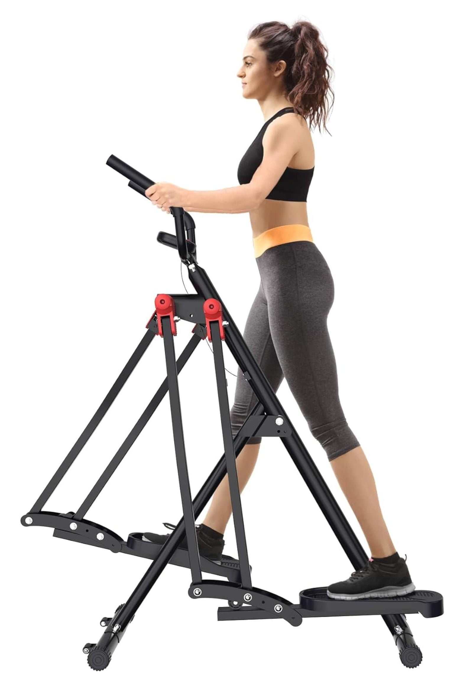 Air Walk Elliptical Glider Machine,Ellipse Home Cross-Training Arm/Leg ...