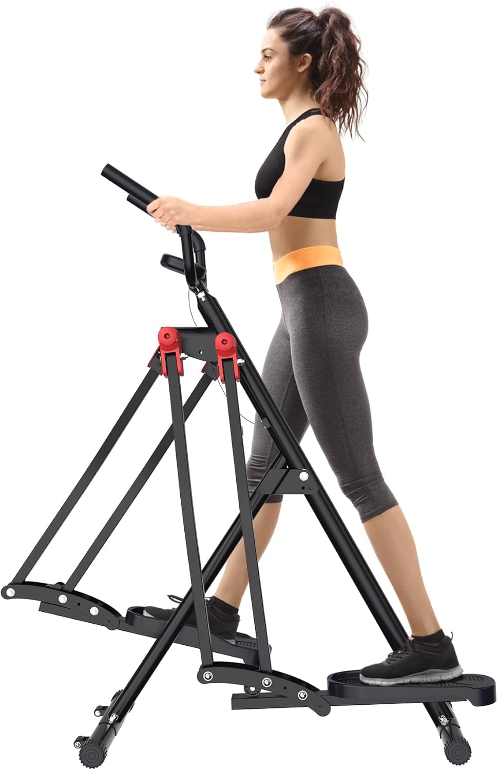 Air Walk Elliptical Glider Machine,Ellipse Home Cross-Training Arm/Leg ...