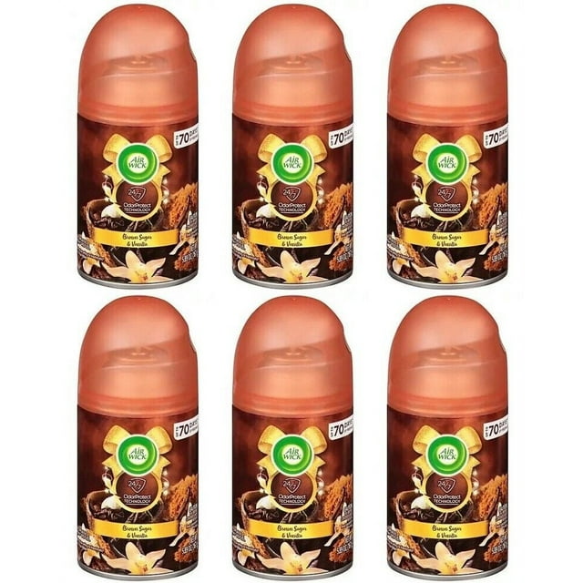 Air Wick Automatic Room Air Freshener Spray Refill, Brown Sugar ...