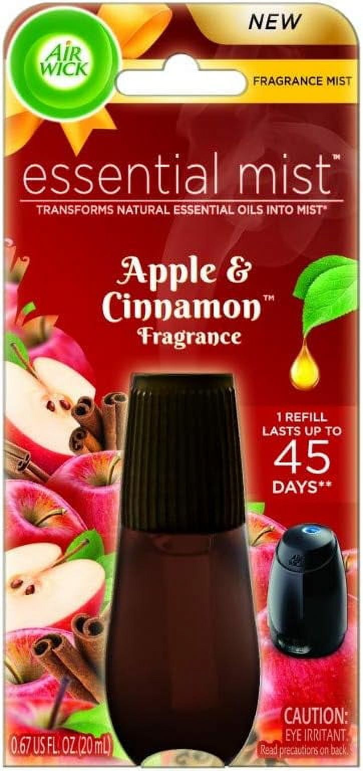 Air Wick Essential Mist Refill, 1 ct, Apple Cinnamon, Essential Oils ...