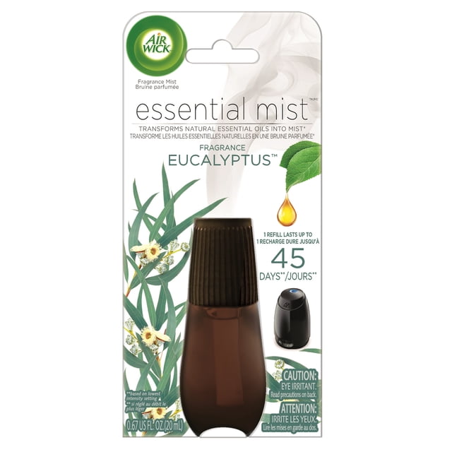 Air Wick Essential Mist Refill, 1 ct, Eucalyptus, Essential Oils ...