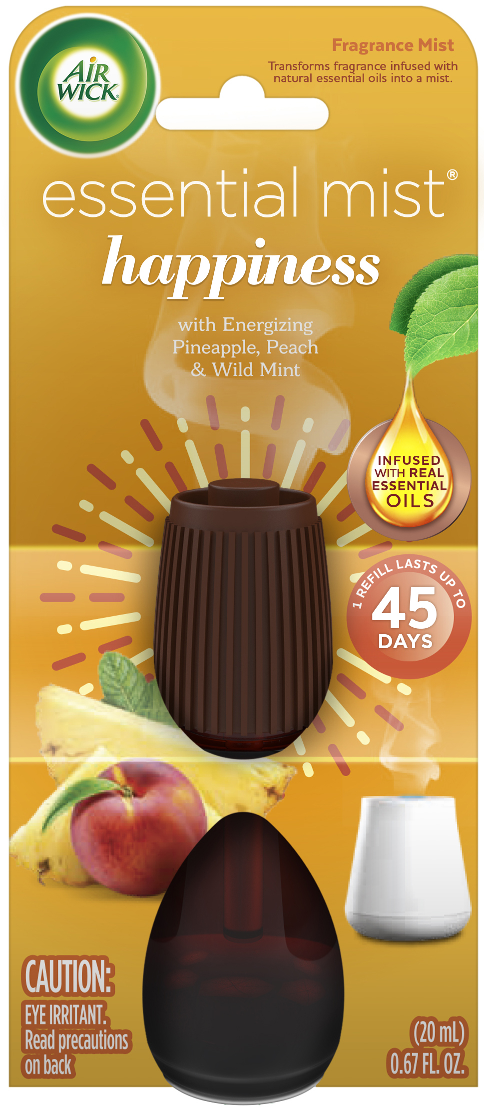 Air Wick Essential Mist Starter Kit (Diffuser + Refill), Coconut and ...