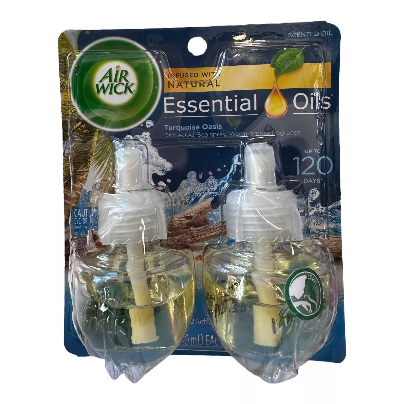 Air Wick Essential Oils Turquoise Oasis Scented Oil Plug In 2 Refills ...