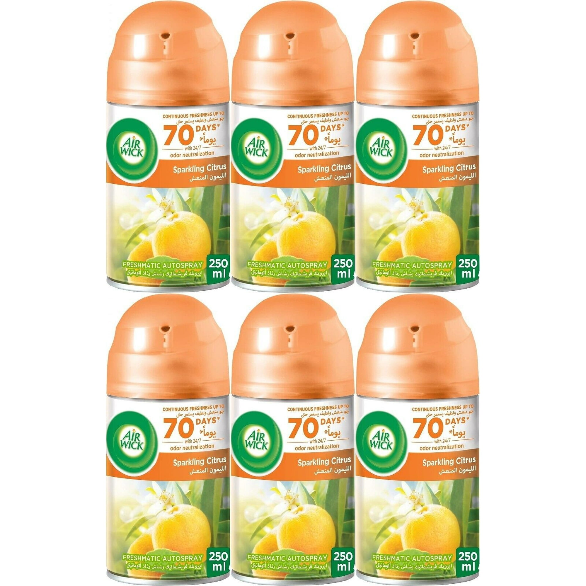 Air Wick Freshmatic Air Freshener, Automatic Spray Refills, Sparkling ...