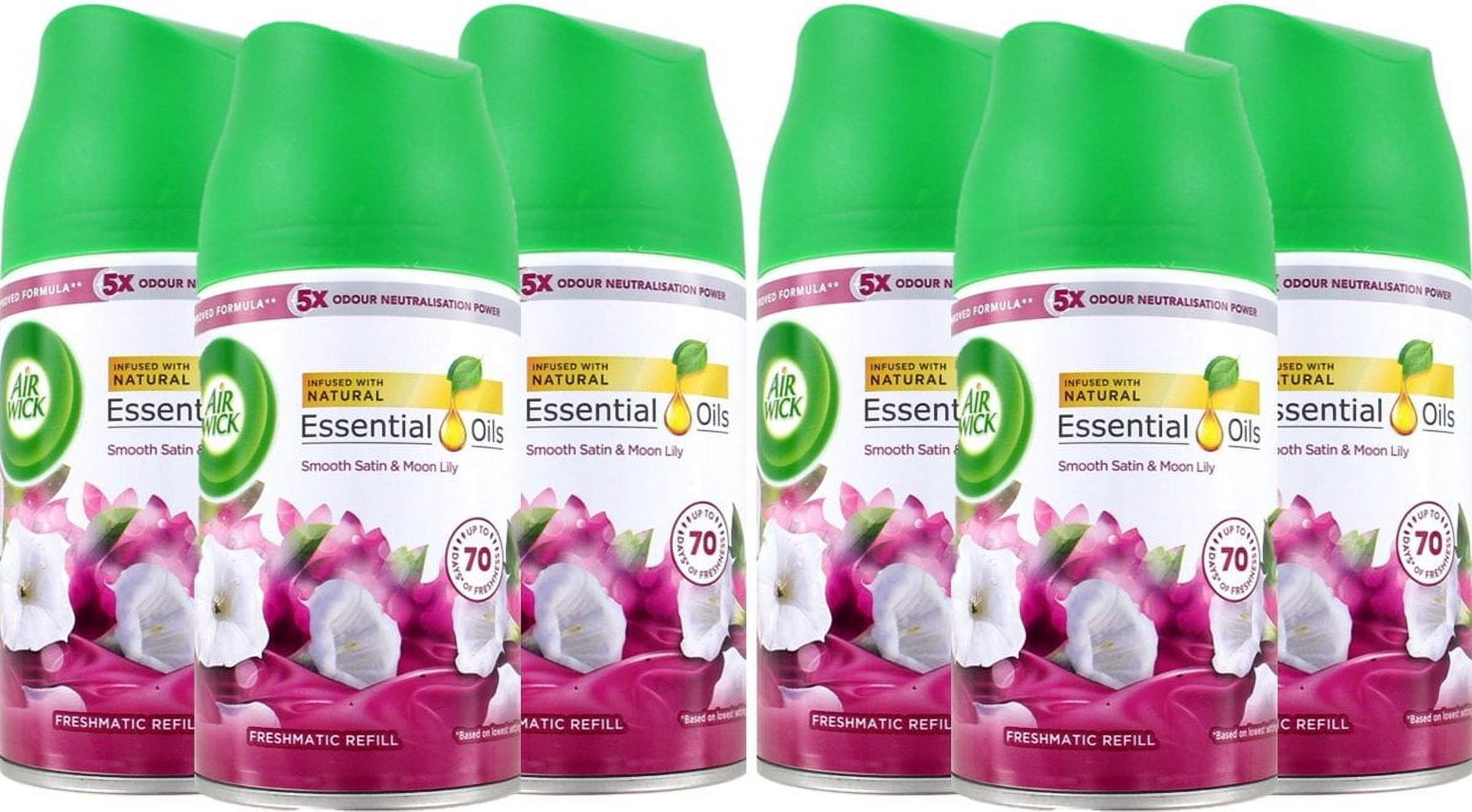 Air Wick Freshmatic Refill Automatic Spray Air Freshner - Smooth Satin ...