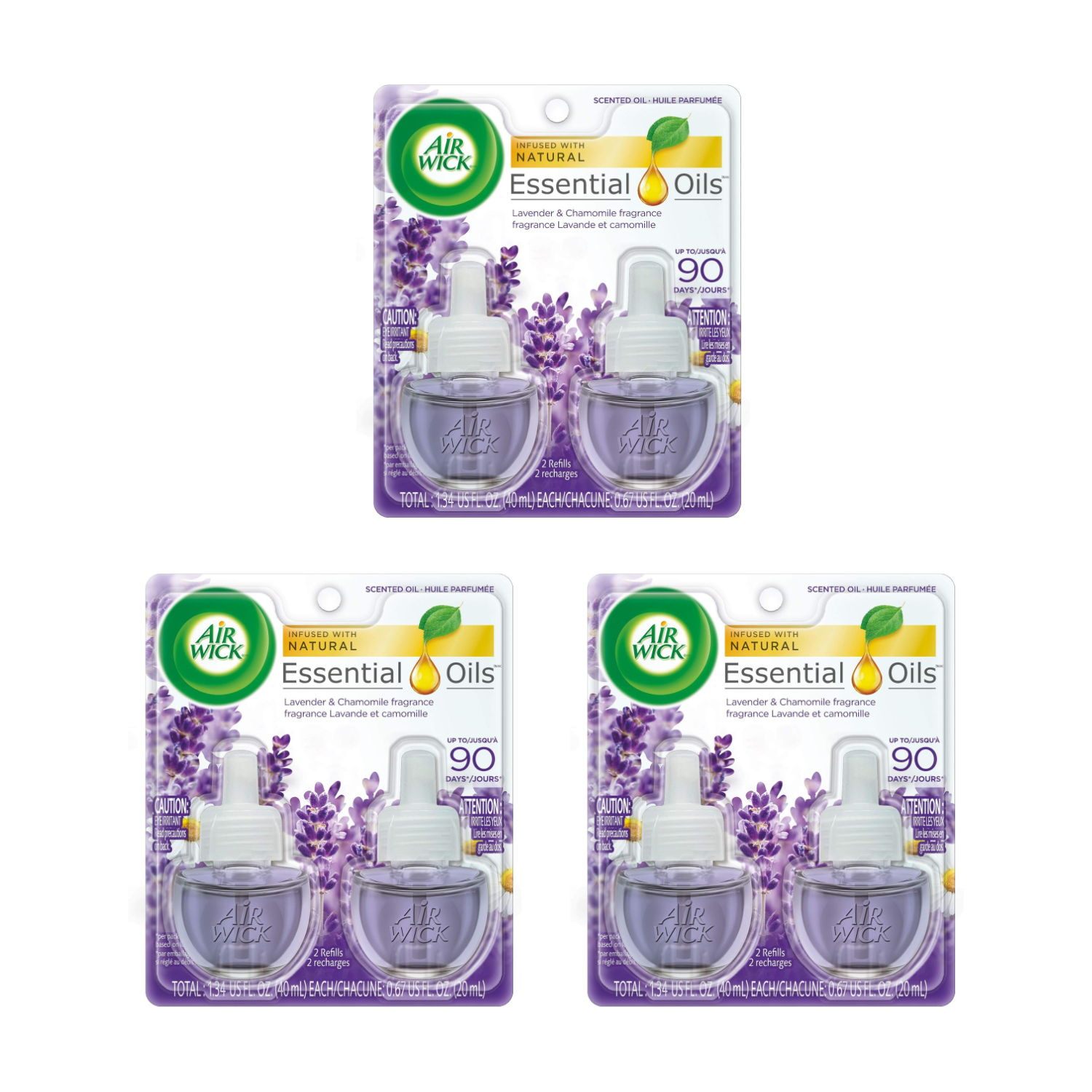 Air Wick Oil Refill Lavender 0.67 oz – 3-Pack - Walmart.com