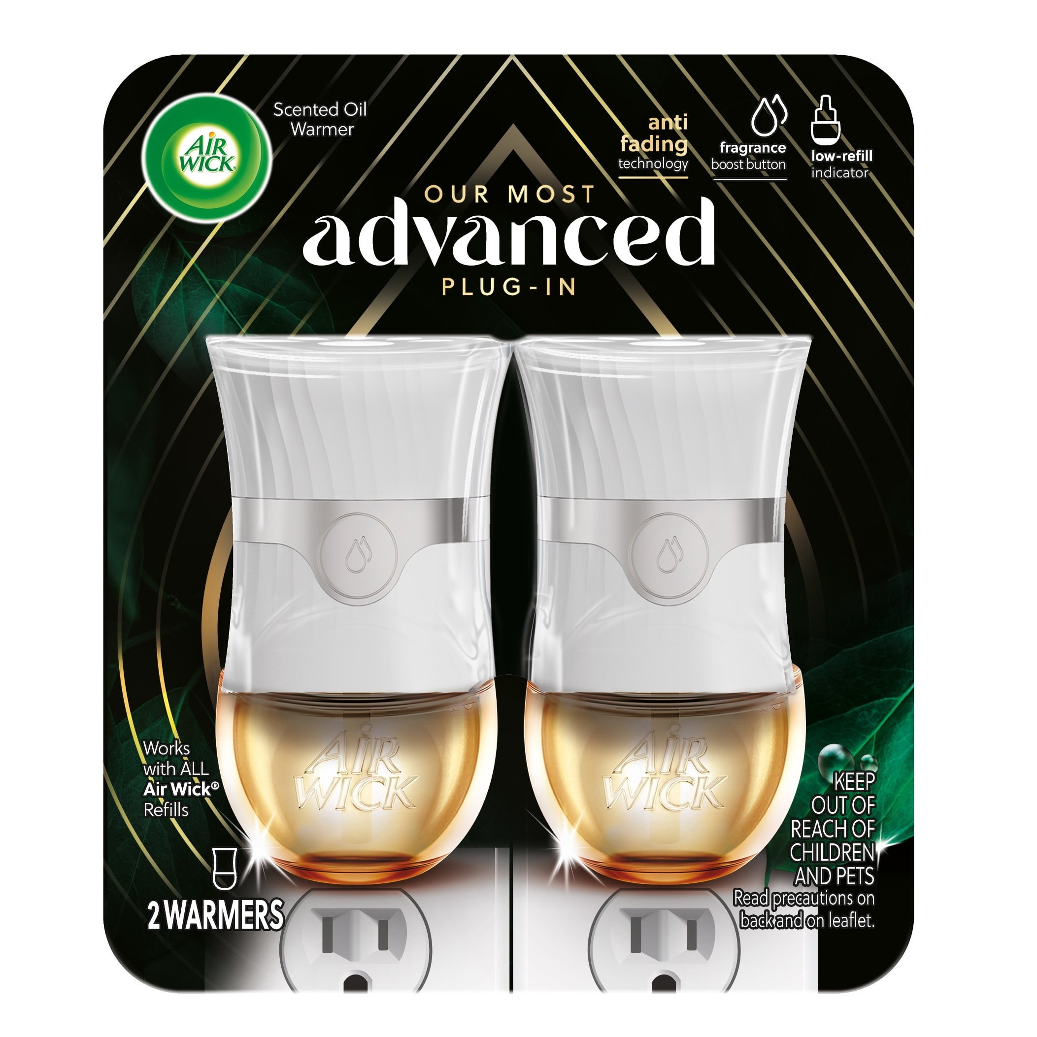 Air Wick Advanced Plug-In Scented Oil Air Freshener Warmer Devices ...