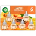 Air Wick Plug-In Scented Oil Refills, Hawaii Exotic Papaya & Hibiscus ...