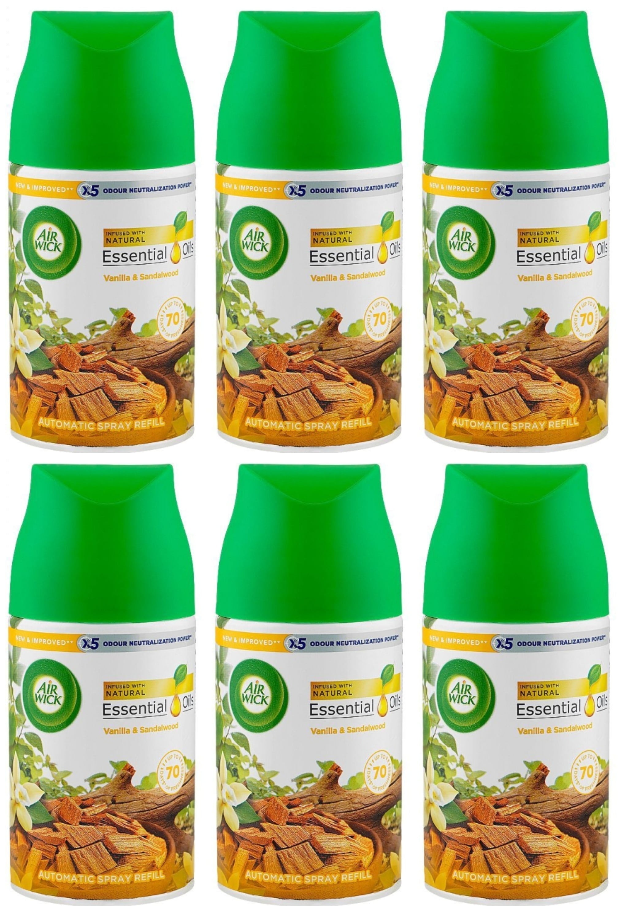 Air Wick Pure Automatic Fragrance Air Freshener Spray Refill ...