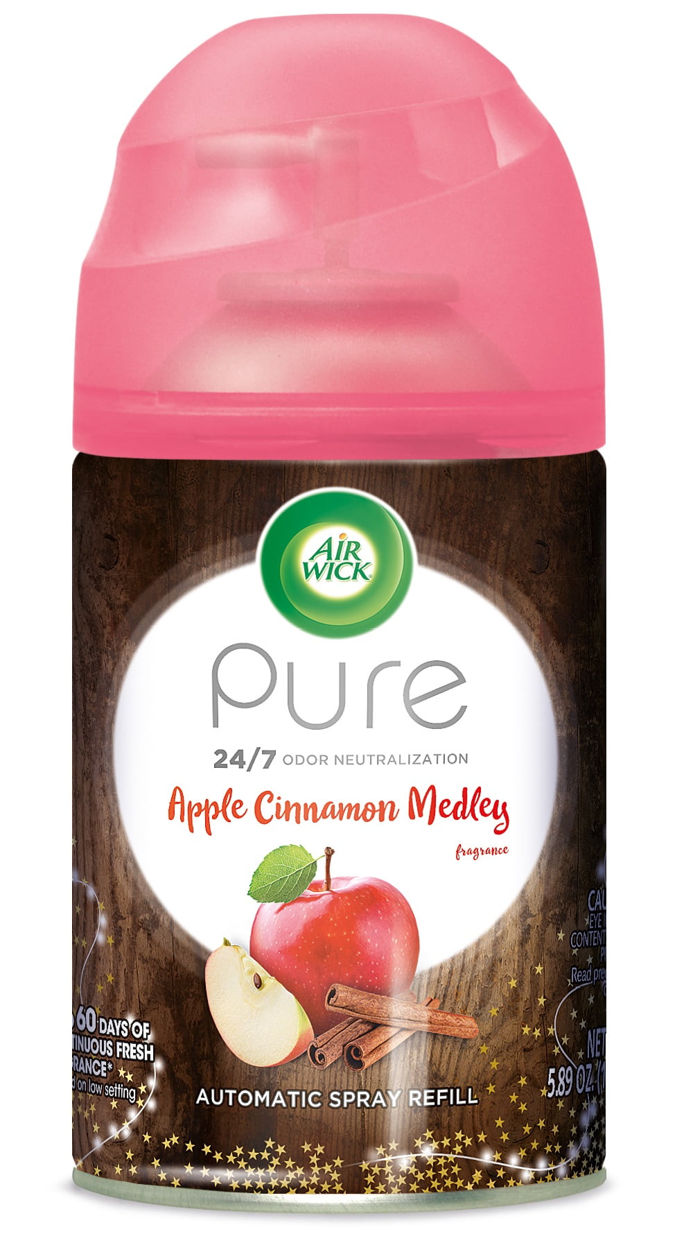 Air Wick Freshmatic Refill, 5.89oz, Apple Cinnamon, Automatic Spray ...