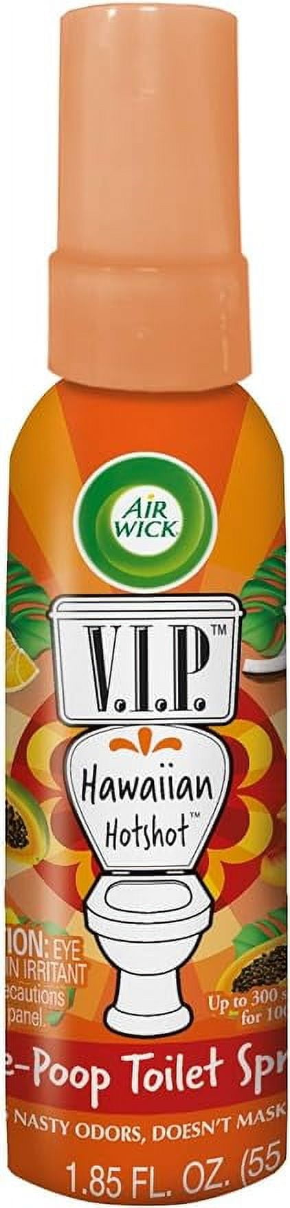 Air Wick V.I.P. Pre-Poop Toilet Spray | Hawaiian Hotshot Scent ...