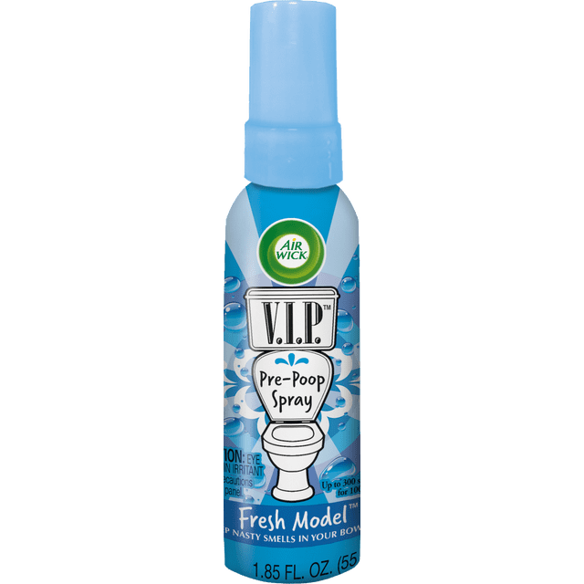 Air Wick VIP Pre-Poop Toilet Spray, Fragrance Freshener, 1.85oz, Frosty ...
