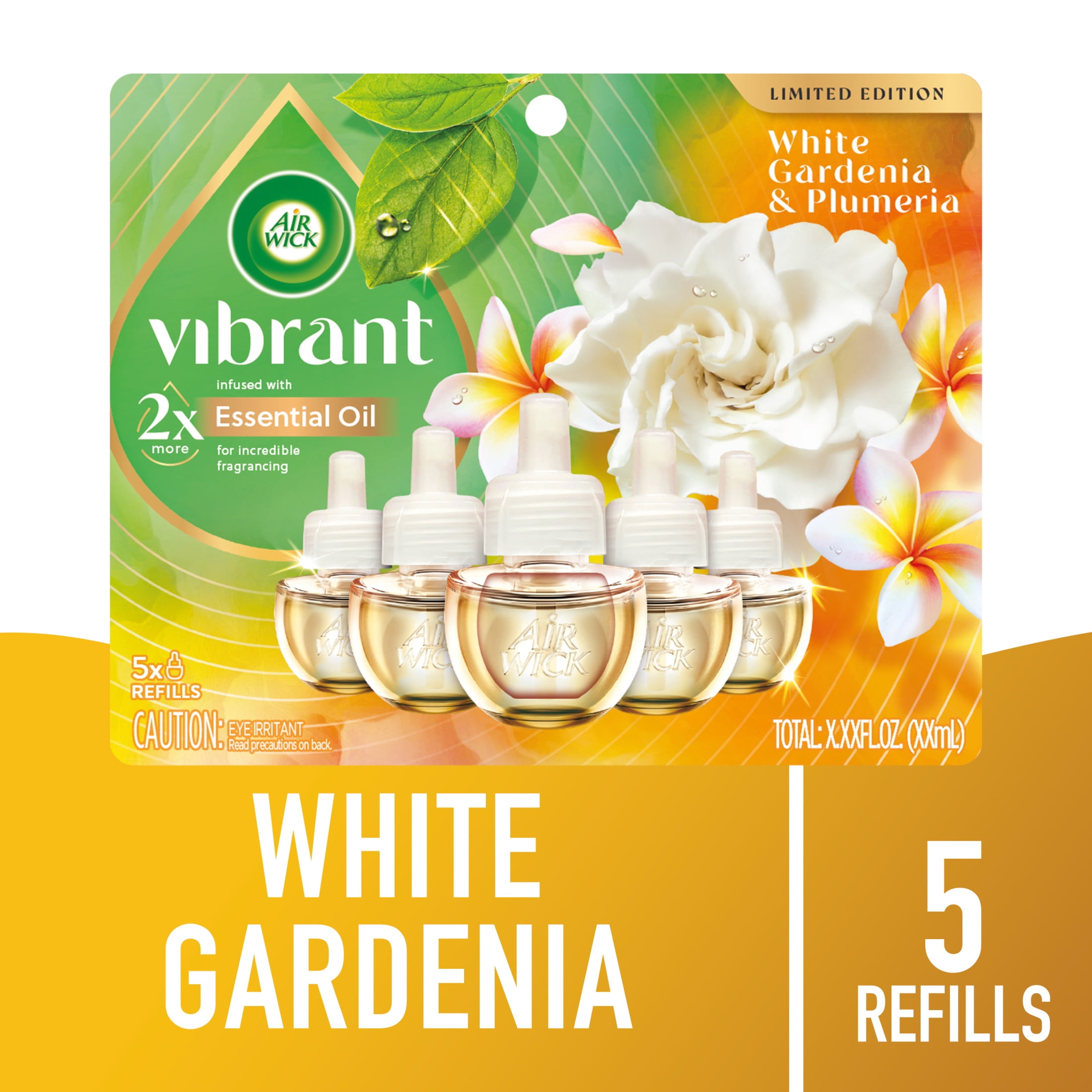 Air Wick Vibrant Plug-In Scented Oil Air Freshener Warmer Refills ...