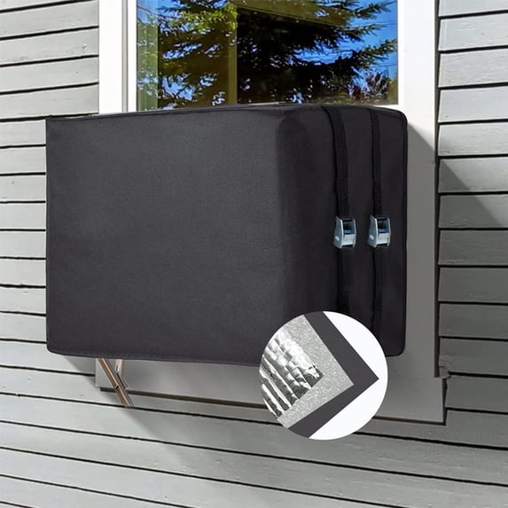 Air Conditioner Outdoor Window Cover Aluminum Foil Dust Cover To Keep ...