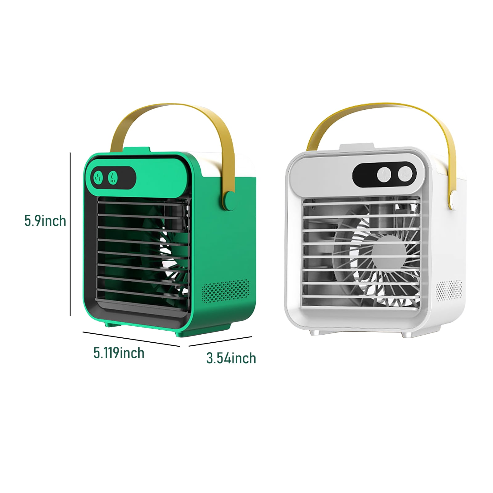 Air conditioning fan,With Mirror Air Cooler Fan Convenient 3 Speeds Usb ...
