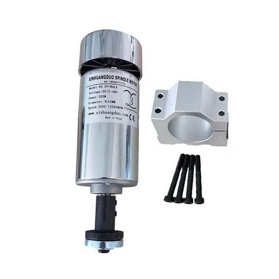 Air cooled 0.3kw CNC spindleMotor Angle Grinder Kit chuck 300W Spindle ...