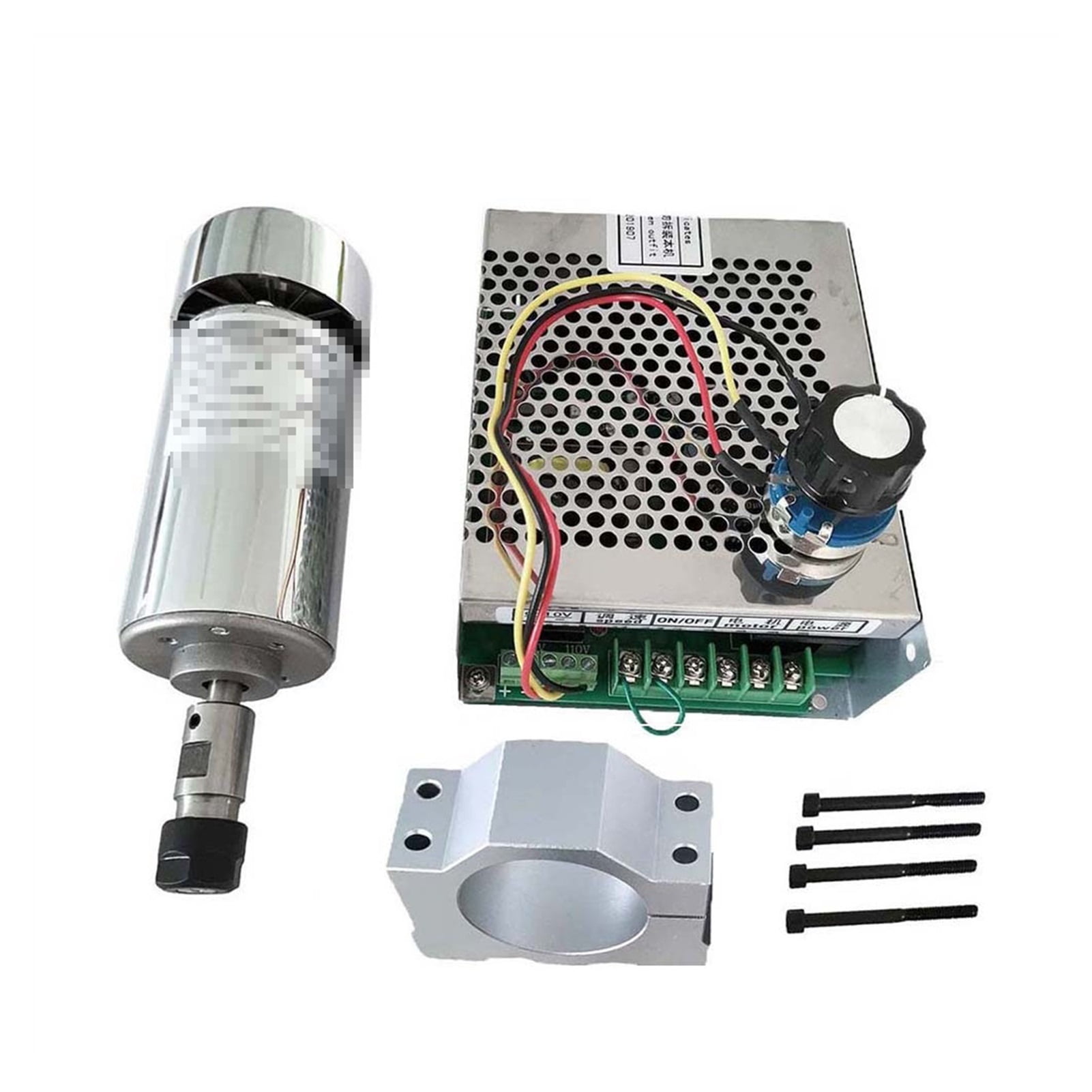 Air cooled 0.3kw CNC spindleMotor Kit ER11 chuck 300W Spindle Motor ...