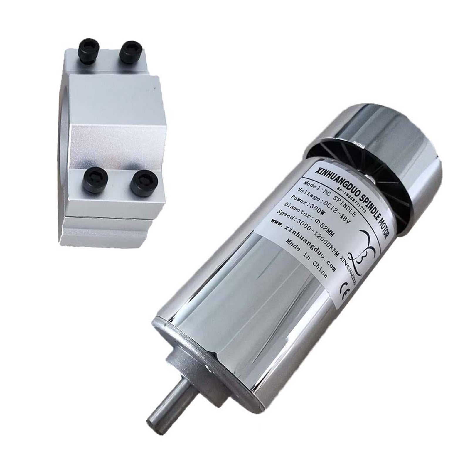 Air cooled 0.3kw CNC spindleMotor Motor / fan Kit 300W Spindle Motor ...