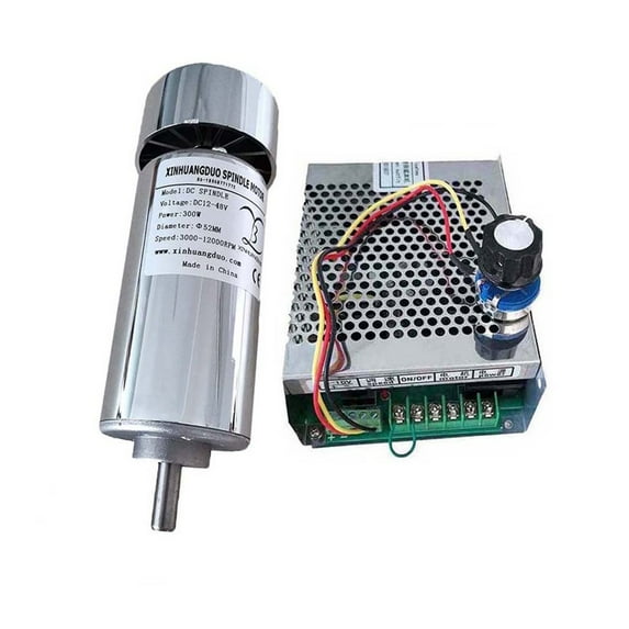 Air cooled 0.3kw CNC spindleMotor Motor / fan Kit 300W Spindle Motor ...