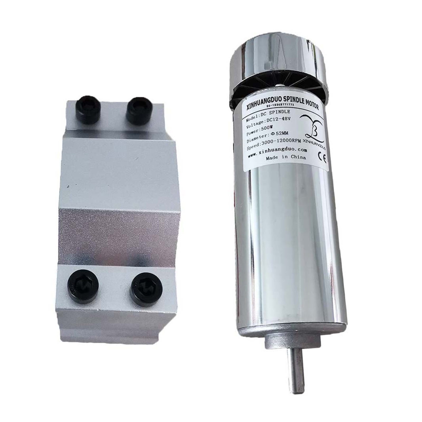 Air cooled 0.5kw CNC Motor /fan spindleMotor Kit 500W Spindle Motor ...