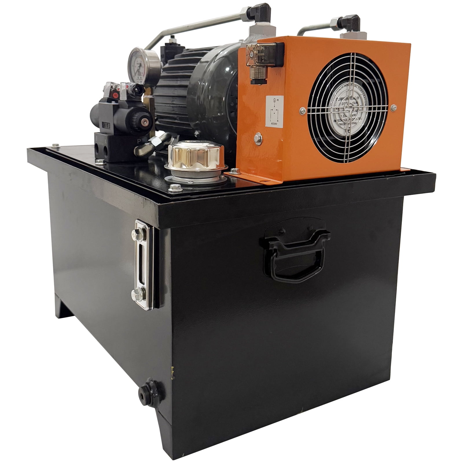 Air-cooled Hydraulic System Station Electric Hydraulic Power Pump Lift ...