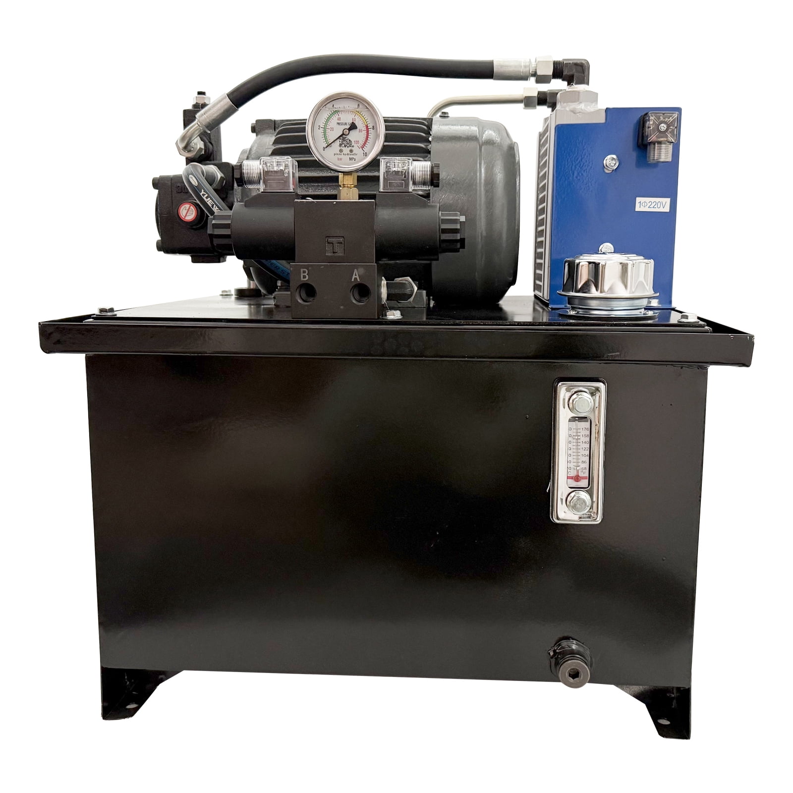 Air-cooled Hydraulic System Station Electric Hydraulic Power Pump Lift ...