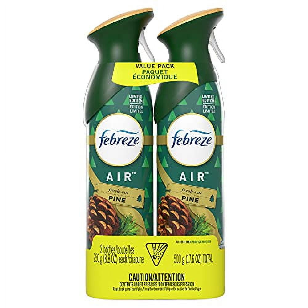 Febreze Air Freshener Spray, Fresh Cut Pine, Holiday Collection, 8.8 ...