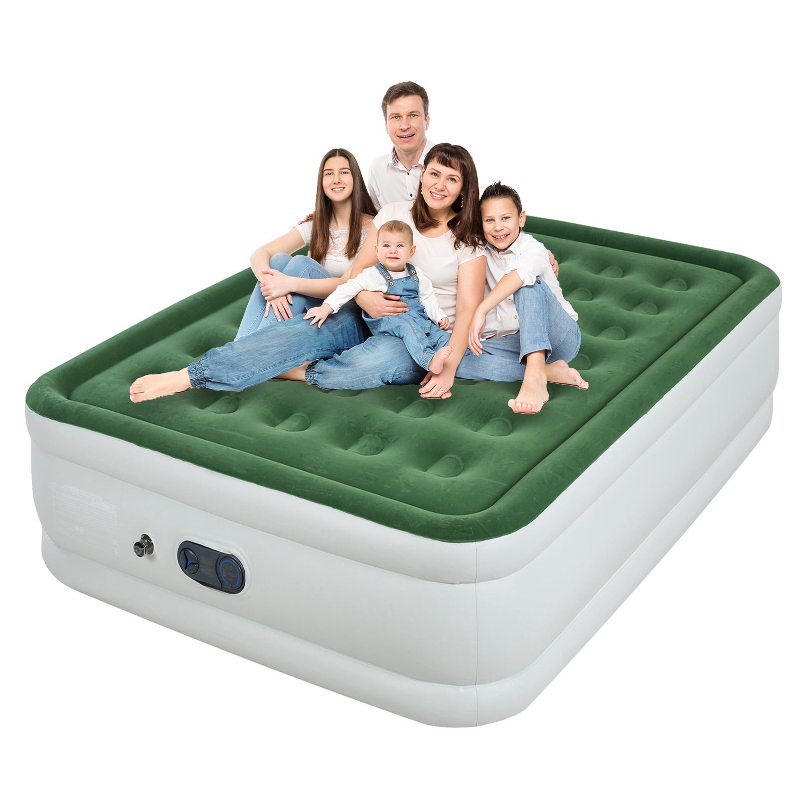 Air Mattress,Quick Inflation/Deflation,Queen Size Inflatable Mattress ...