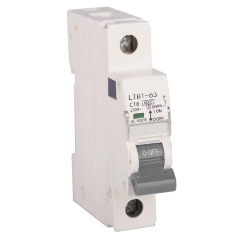 Air Switch Circuit Breaker 230V Din Rail Mounting 16A Rated Current For ...