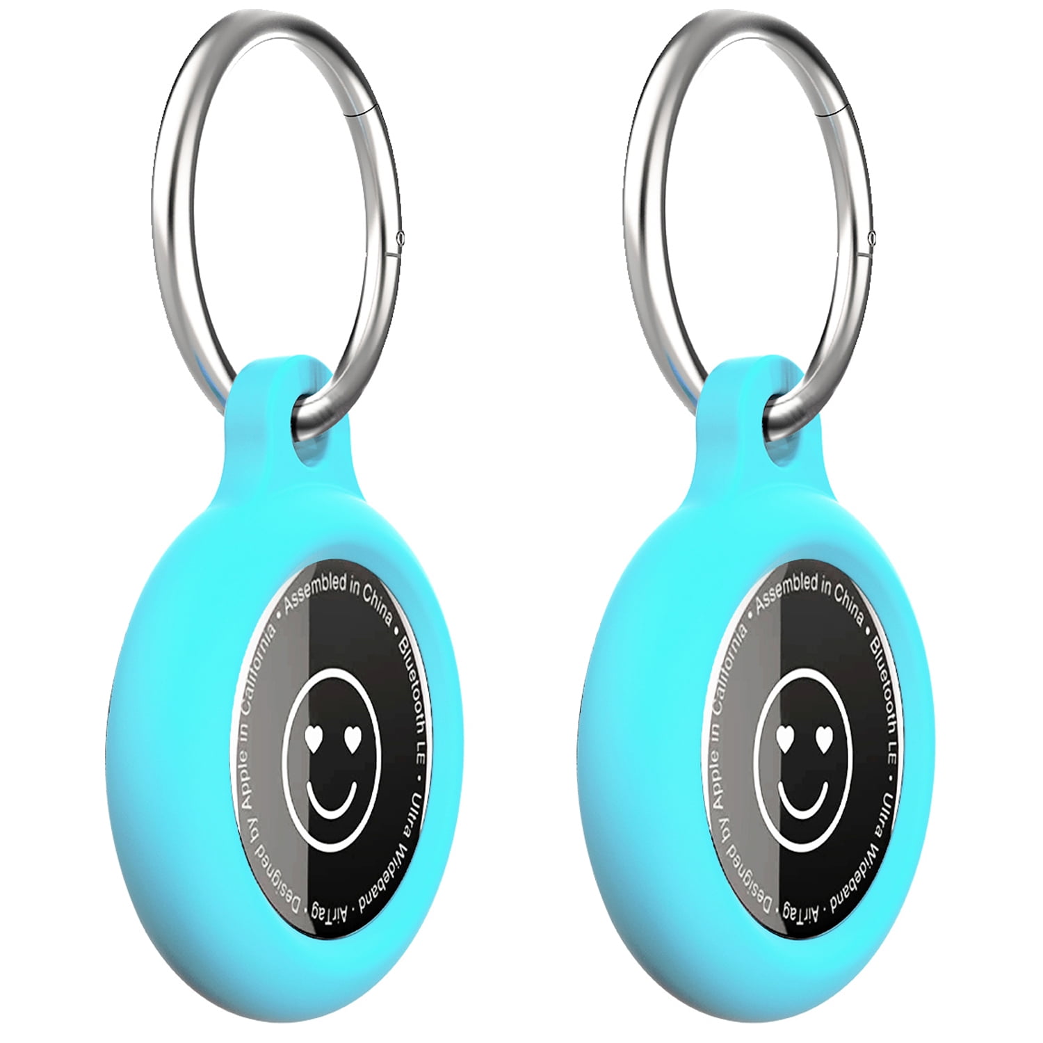 Air tag Holder with Key Ring(2 Pack),Sherry Protective Airtag Case ...