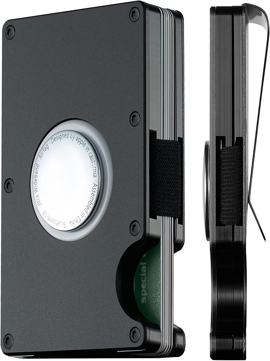 Air tag Wallet Men: Wallet with Airtag Holder, Apple Air Tag Wallet for ...