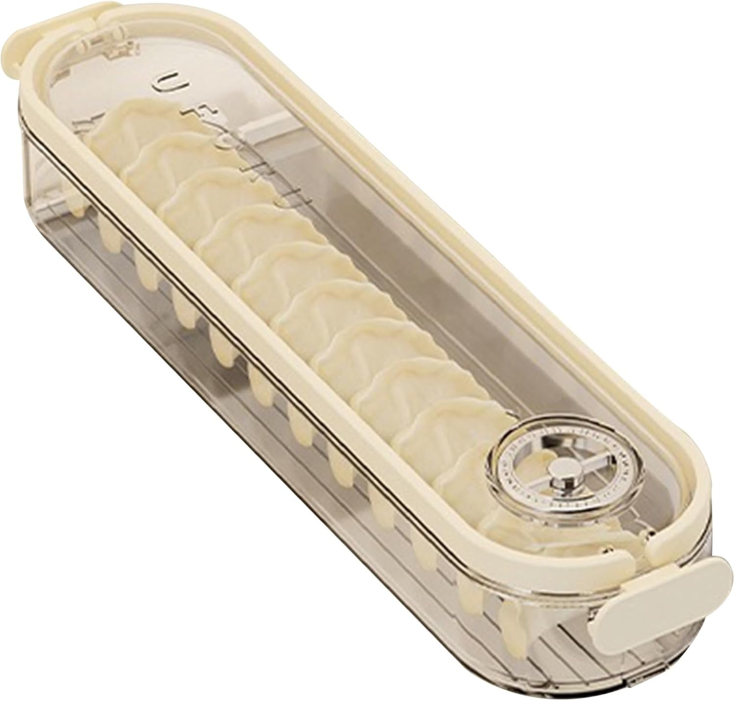 Air-tight Dumpling Storage Leak-proof Container Box Transparent Single ...