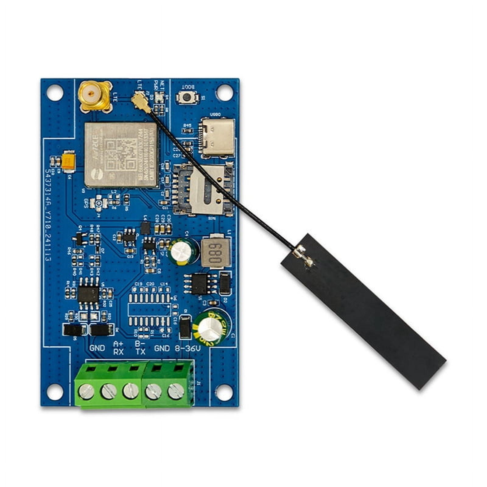 Air780E 4G to RS485 Module Data Transmission DTU Support AT Firmware and LUATOS Development ...