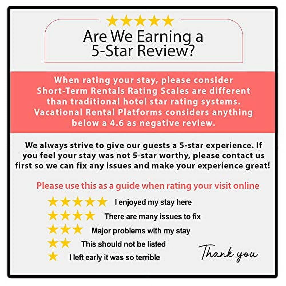 Airbnb Vrbo Short Term Rentals Str 5 Star Rating Explanation Magnet