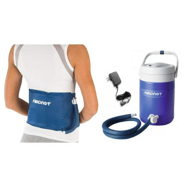 AirCast Back/Hip/Rib Cryo/Cuff - Pain Relief Wrap for Swelling ...