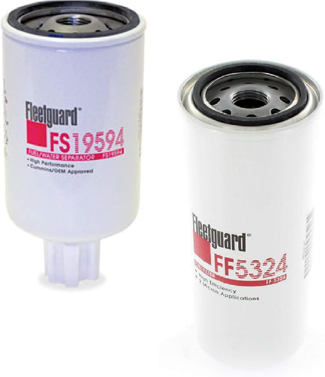 AirDog Pre-Filter WS100 and Fuel Filter FF100-2 Combo Pack (Fleetguard ...