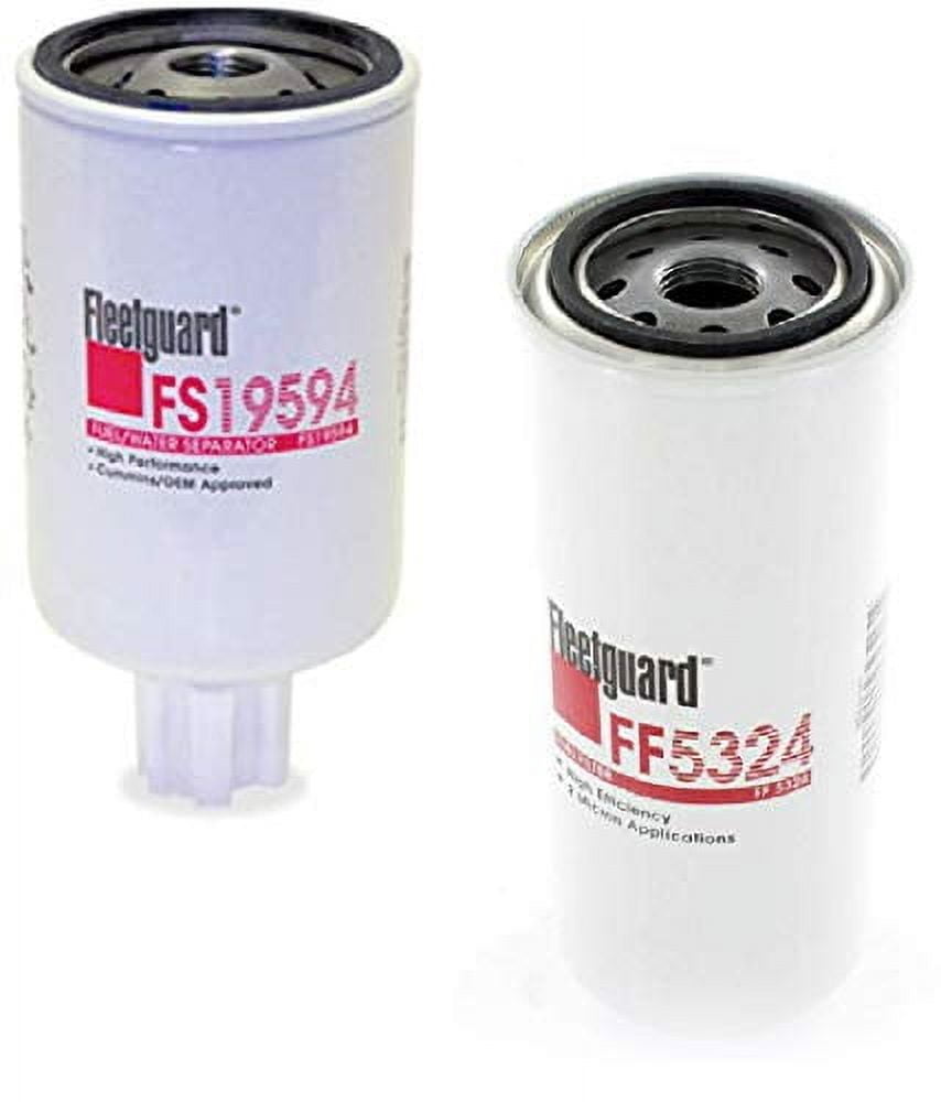 AirDog Pre-Filter WS100 and Fuel Filter FF100-2 Combo Pack (Fleetguard ...