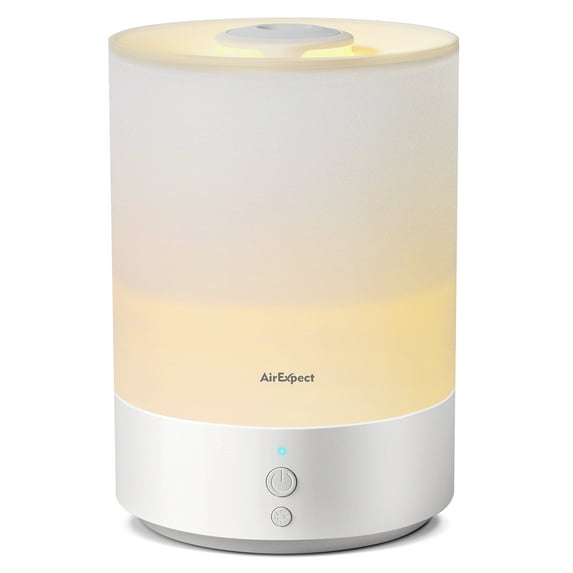 AirExpect 2.5L Ultrasonic Humidifiers, Top Filling, Cool Mist, Auto-Off ...