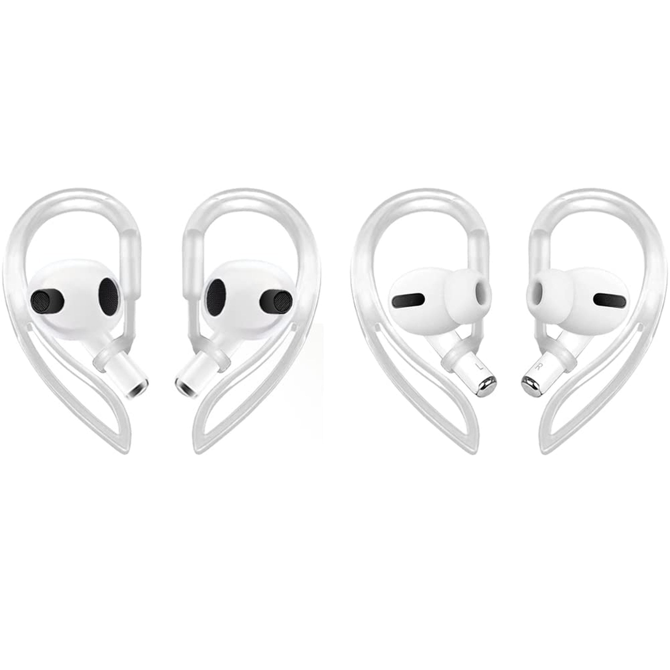 AirFit Adjustable Ear Hooks for AirPods 1-3 Pro Accessories - Walmart.com