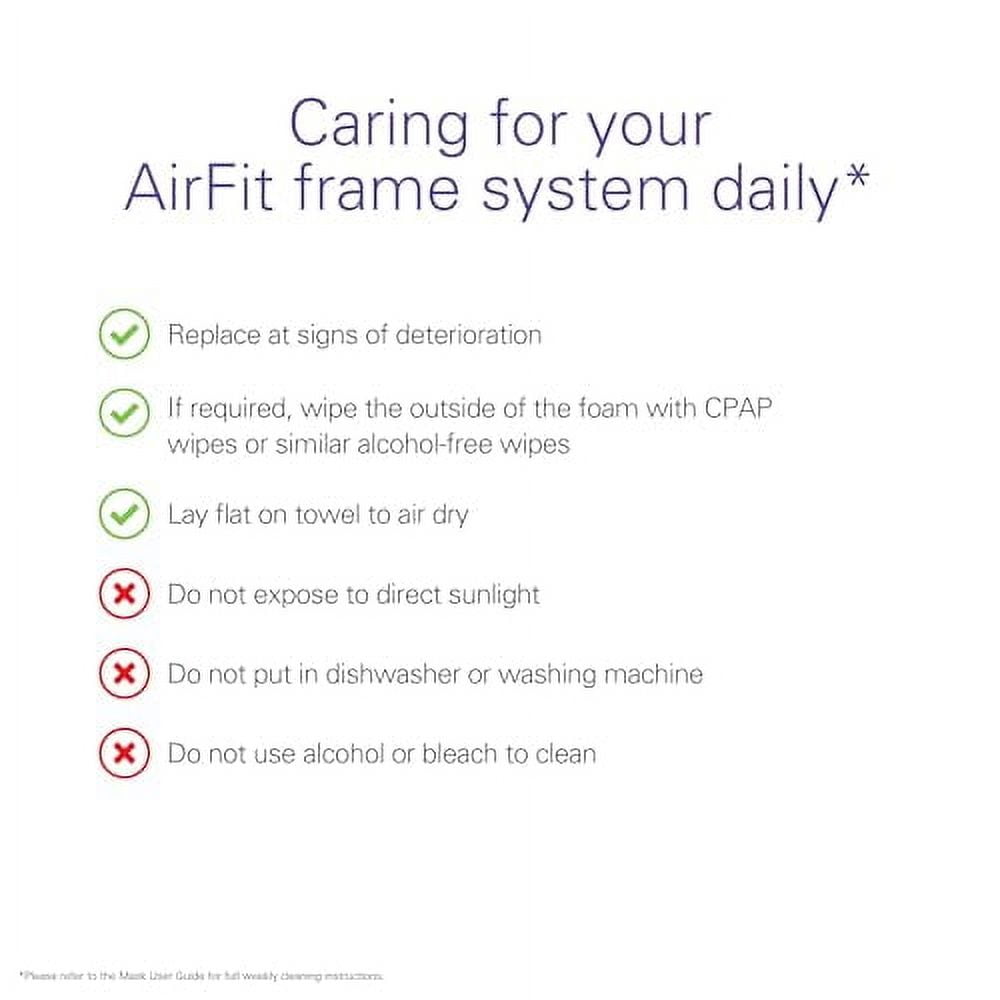 AirFit P10 Frame System - Replacement CPAP Frame System with Nasal ...