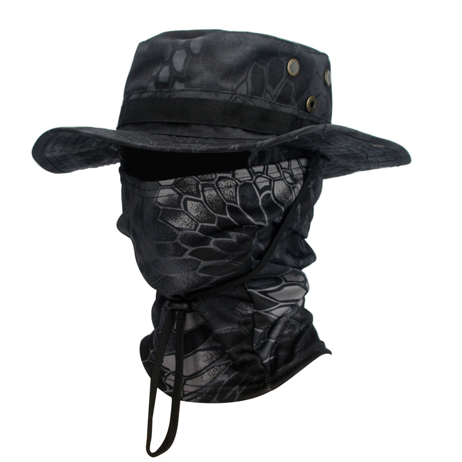 AirLoni Summer Wide-brimmed Sun Hat For Men & Women Military-style Bow ...
