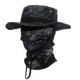 AirLoni Summer Wide-brimmed Sun Hat For Men & Women Military-style Bow ...