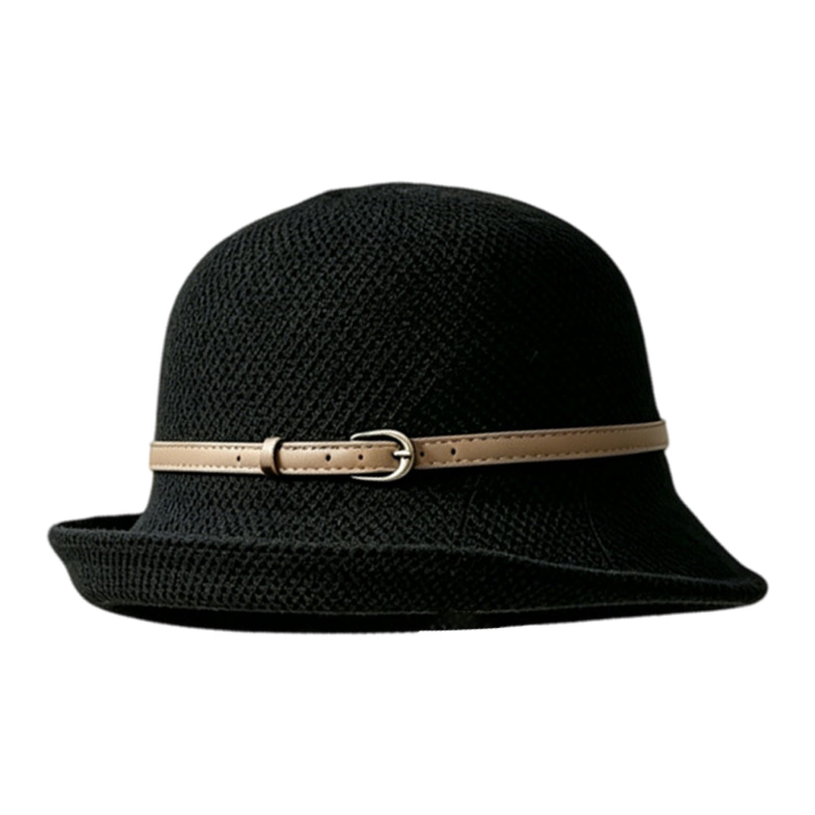 AirLoni Women Cloche Sun Hat Short Brim Packable Summer Bucket Bowler ...