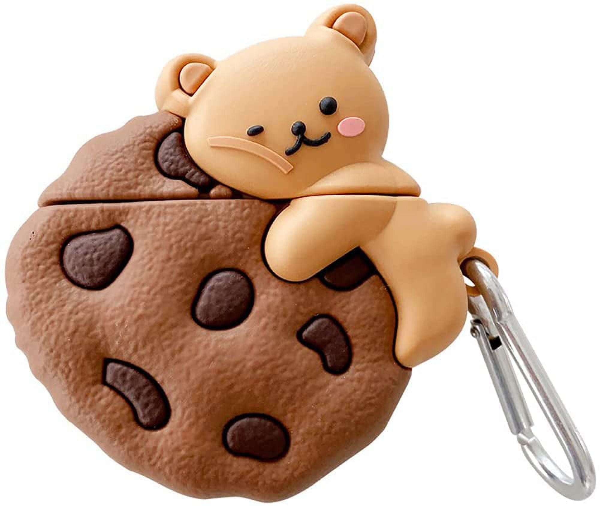 for AirPod Pro Case,Cute 3D Cartoon Cookie Bear AirPods Pro Cover ...