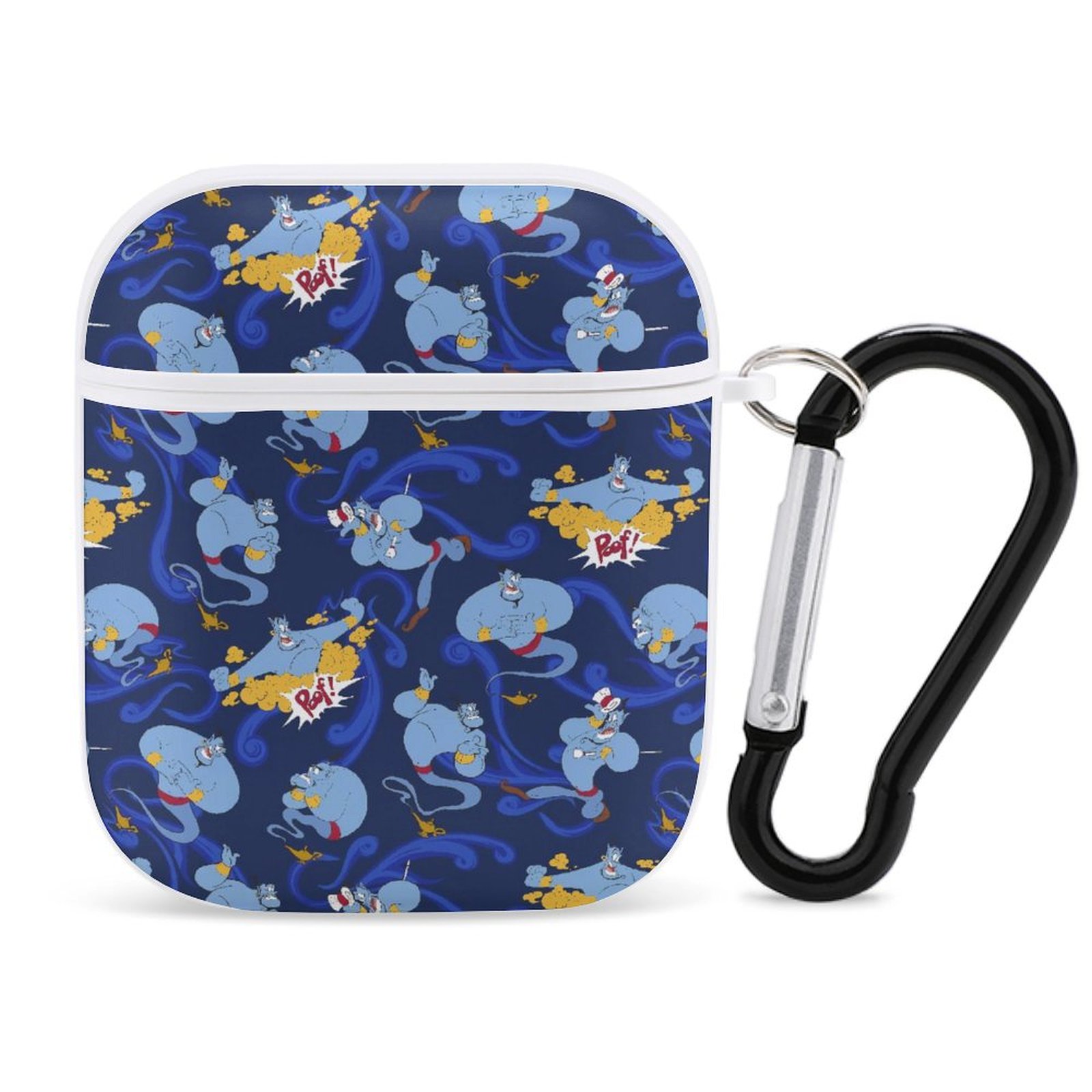 for AirPods 2nd & 1st Generation Case Cover,Aladdin Genie Big Face ...
