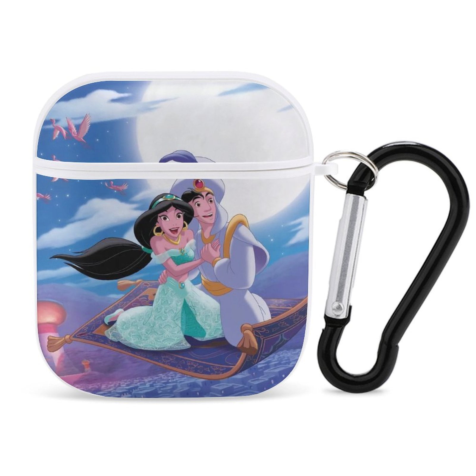 for AirPods 2nd & 1st Generation Case Cover,Aladdin Princess Jasmine ...
