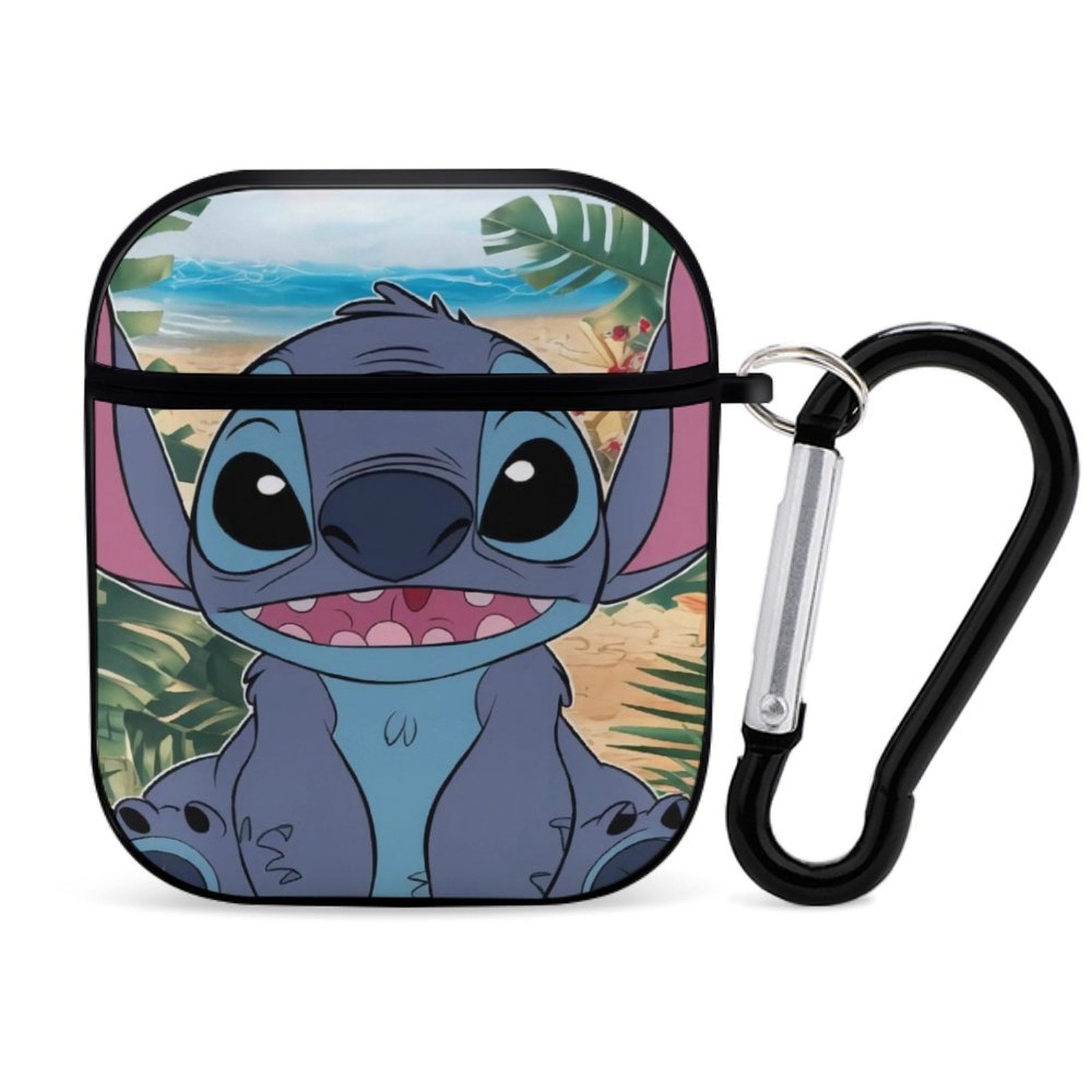 for AirPods 2nd & 1st Generation Case Cover,Bohemian Stitch Palm Leaves ...